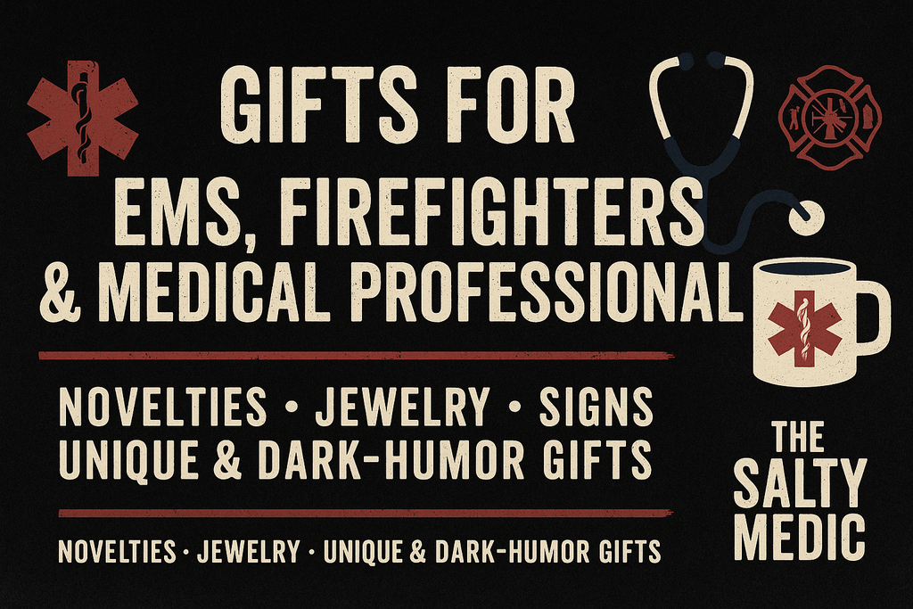 Gifts for EMS, Firefighters & Nurses | The Salty Medic – The Salty Medic